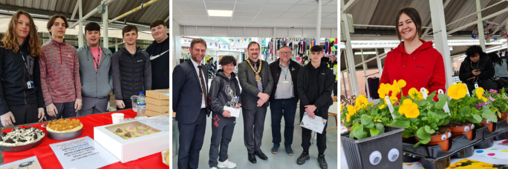 Colleges Take Over at Widnes Market Trading Day - Cronton