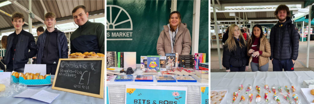Colleges Take Over at Widnes Market Trading Day - Cronton
