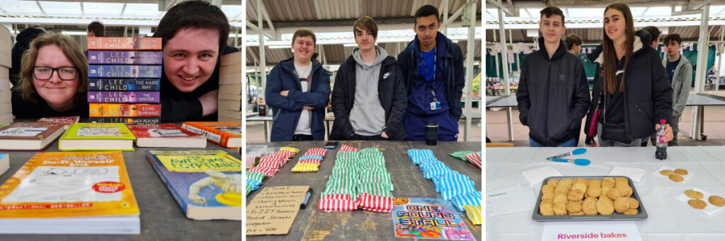 Colleges Take Over at Widnes Market Trading Day - Cronton