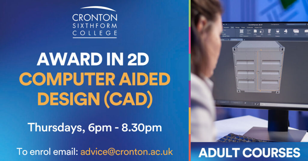 Level 2 City & Guilds Award in 2D Computer Aided Design - Adult Courses - Cronton