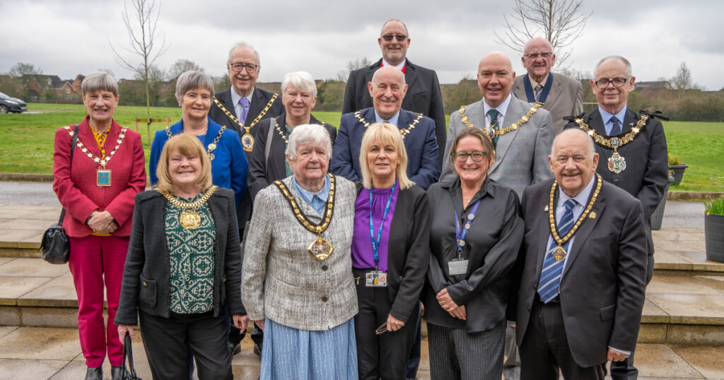 Mayoral Civic Heads visit Cronton Sixth Form - Cronton