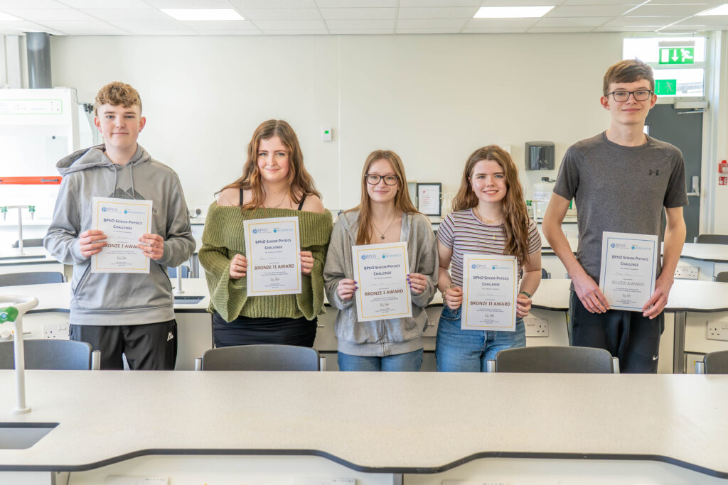 Celebrating Remarkable Achievements in Physics at the British Physics Olympiad - Cronton