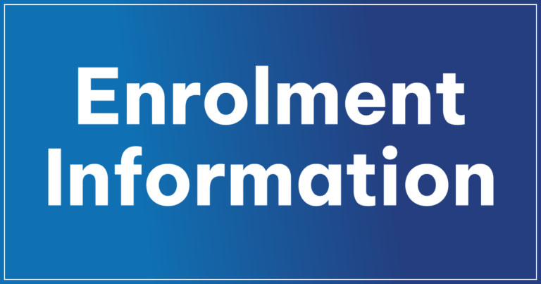 Enrolment 2025 Information - Cronton