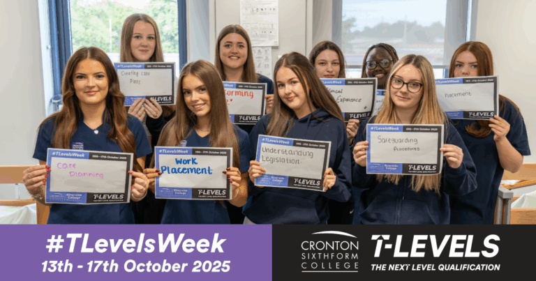 Welcome to Cronton Sixth Form College